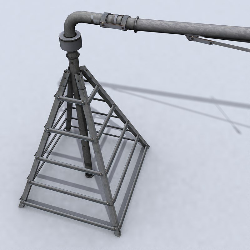 central pivot 3D Model in Machines 3DExport
