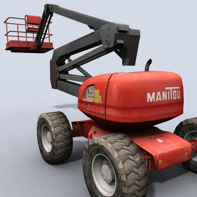 cherry picker 3 3D Model in Machines 3DExport