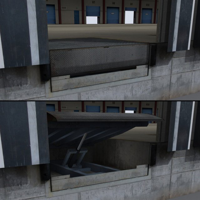 modular logistics building 1 3D Model in Buildings 3DExport