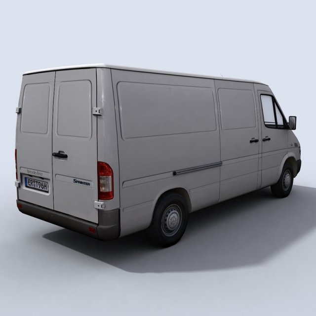 van 2 3D Model in Van and Minivan 3DExport