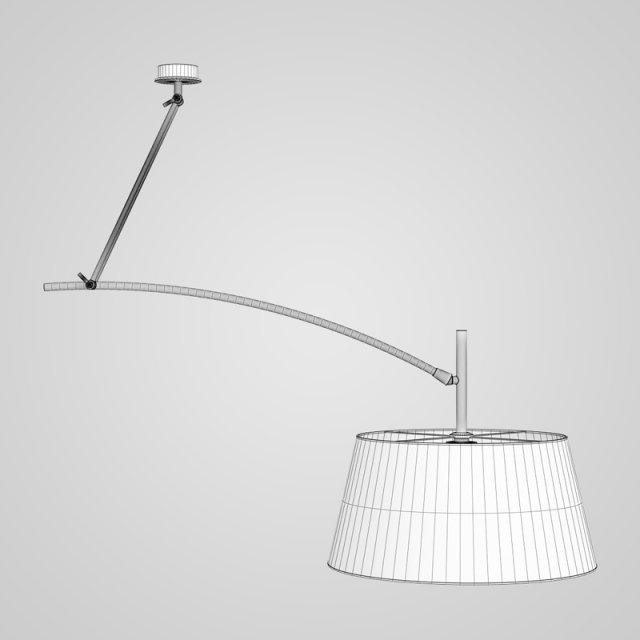 cgaxis ceiling lamp 05 3D Model in Ceiling Lights 3DExport