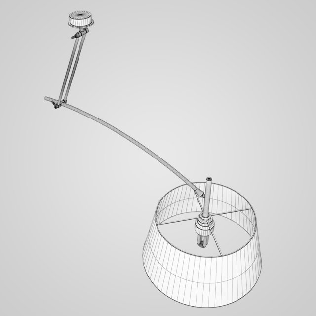 cgaxis ceiling lamp 05 3D Model in Ceiling Lights 3DExport