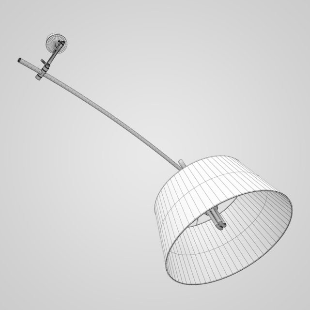 cgaxis ceiling lamp 05 3D Model in Ceiling Lights 3DExport