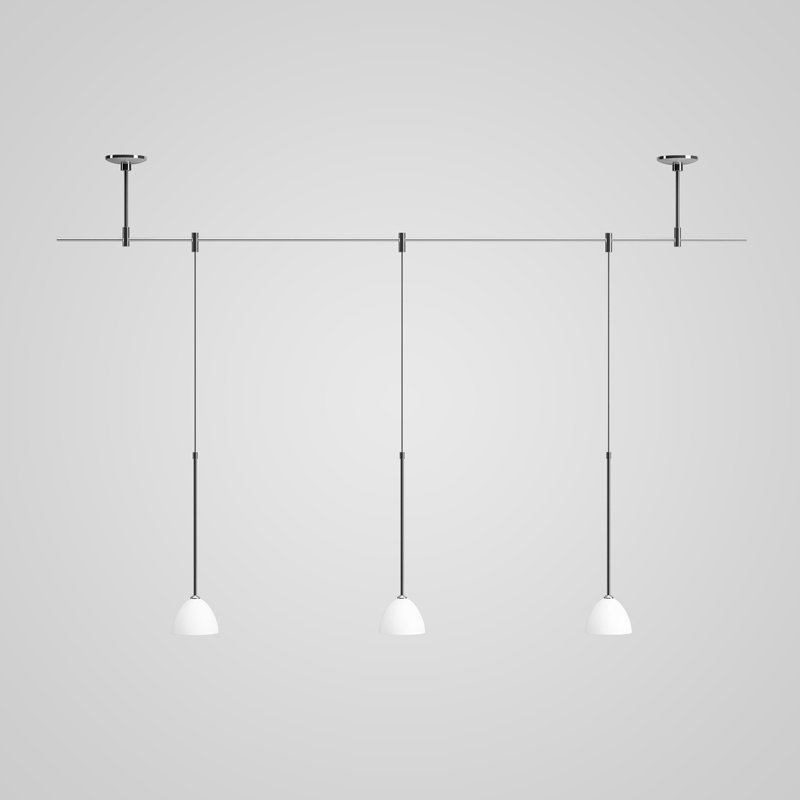 cgaxis triple ceiling lamp 22 3D Models in Ceiling Lights 3DExport