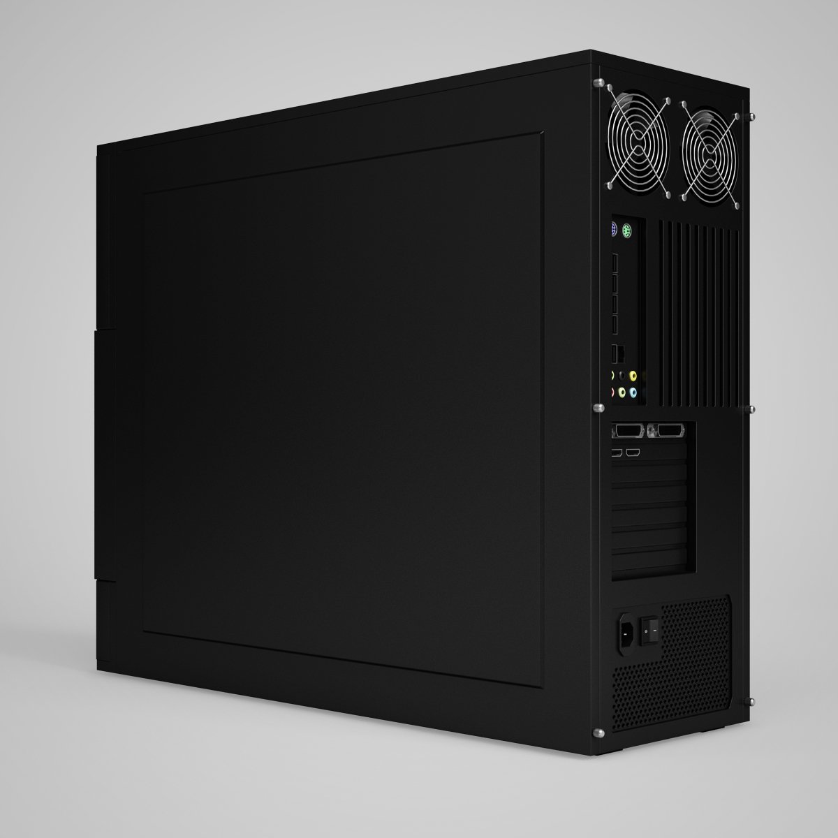 cgaxis pc case 3D Models in Computer 3DExport