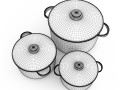 cooking set 3D Models in Cookware Tools 3DExport