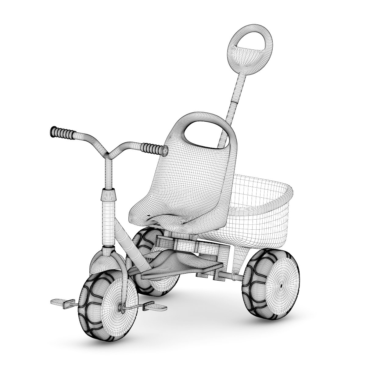 kids tricycle 3D Models in Toys 3DExport