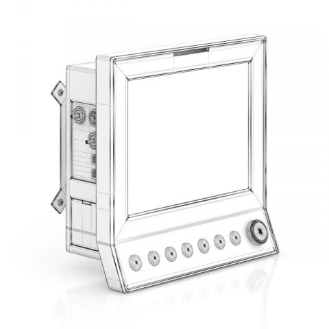 ecg monitor 3D Model in Medical Equipment 3DExport