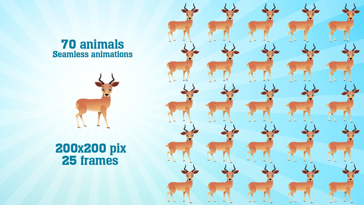 Animation animals 3d