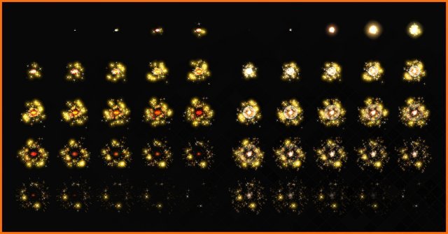 2d explosion animations pack 3D Model in Animations 3DExport