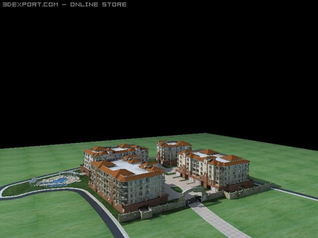 cghj 3D Model in Architectural Exteriors 3DExport