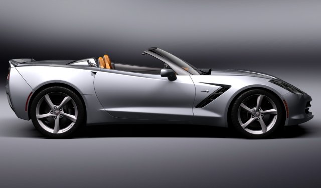 chevrolet corvette stingray 2014 convertible 3D Model in Sport Cars ...