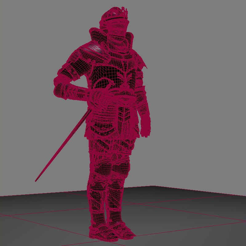 knight armor 3D Models in Armor 3DExport