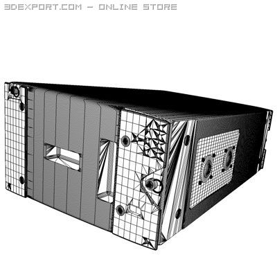 line array 3D Model in Other 3DExport