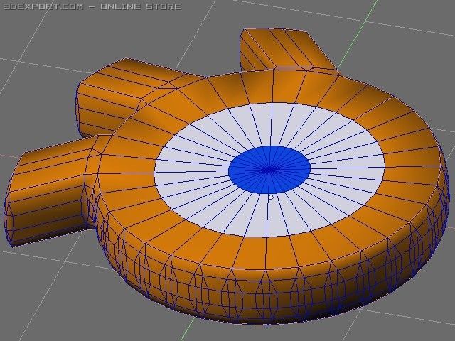 blender logo 3D Model in Other 3DExport