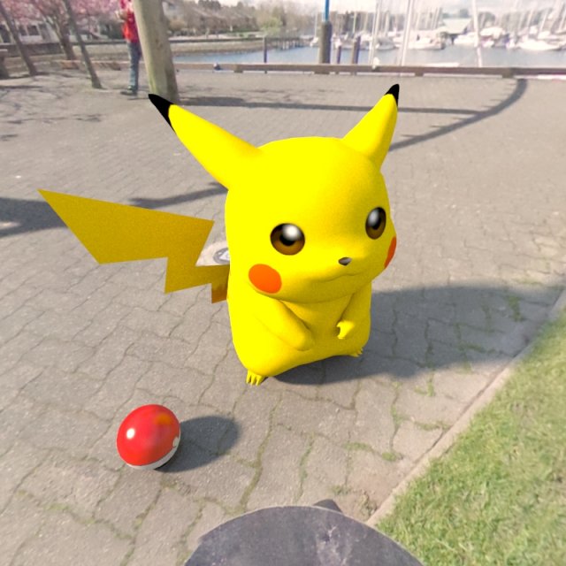 pokemon pikachu 3D Model in Fantasy 3DExport