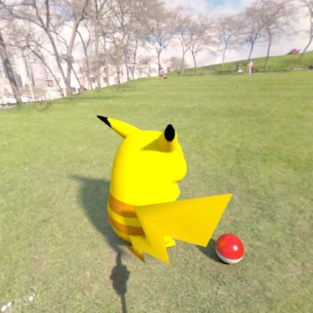 pokemon pikachu 3D Model in Fantasy 3DExport