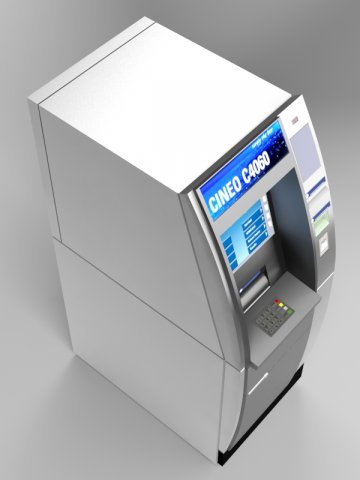 ATM Machine Wincor Nixdorf Cineo 3D Model in Other 3DExport