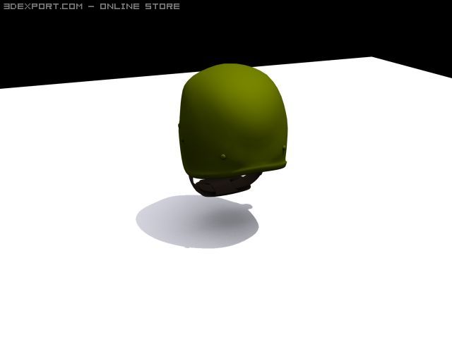 russian heavy military helmet 3D Model in Helmet 3DExport