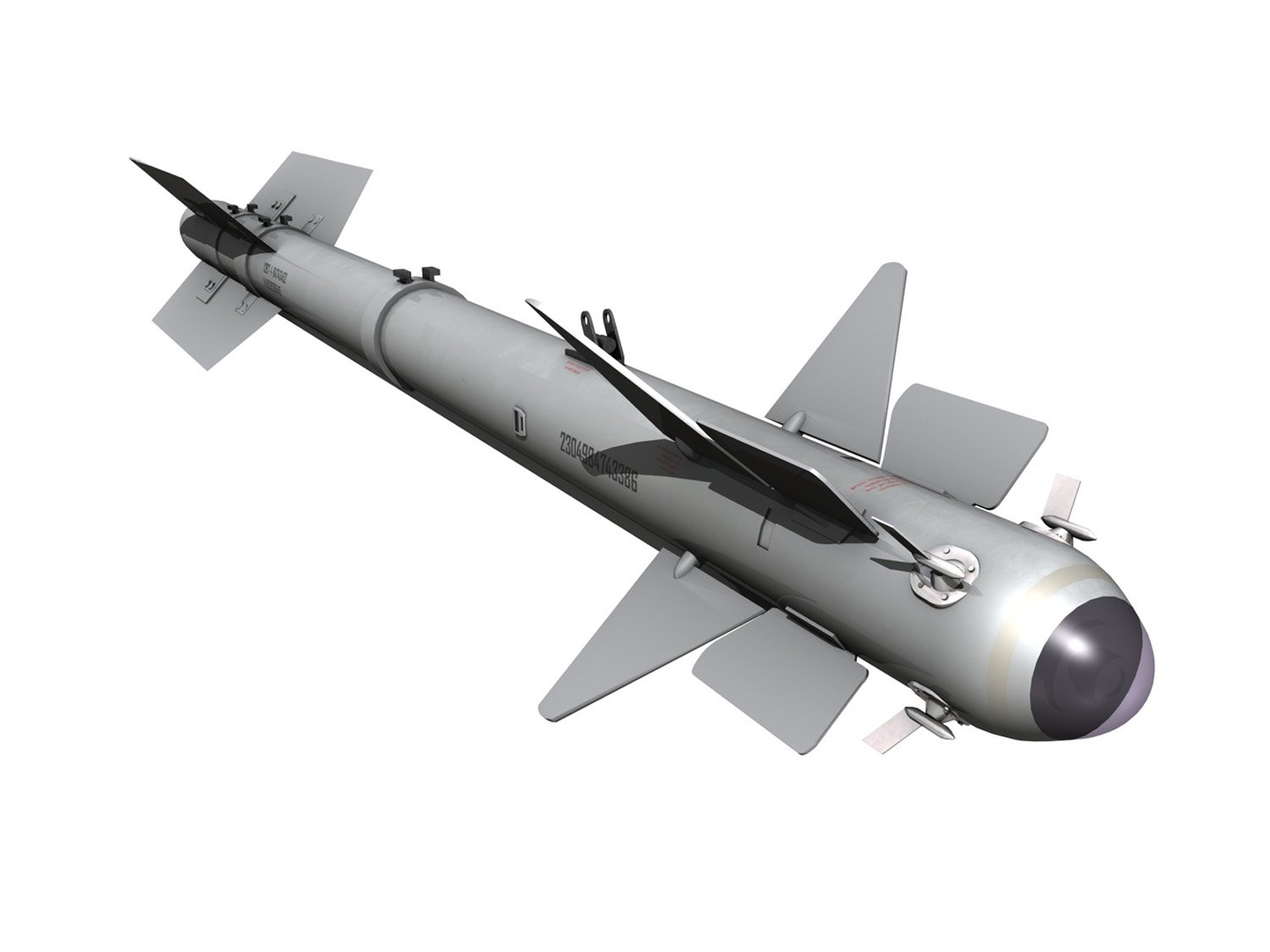 AA-11 Archer - Vympel R73 3D Model in Projectiles 3DExport