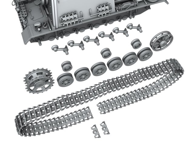stuig 33b - self-propelled heavy infantry 3D Model in Tank 3DExport