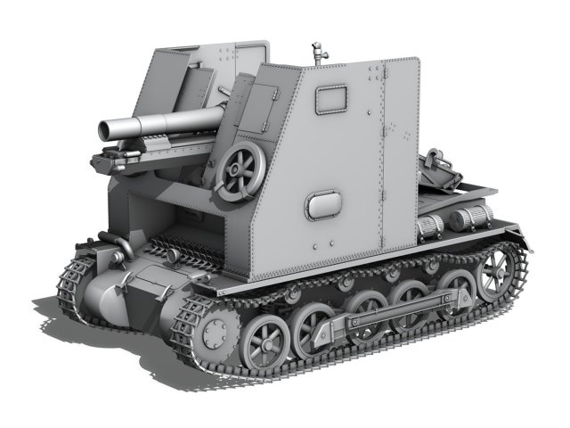 panzerkampfwagen 1 panzer 1 collection Modèle 3D in Tank 3DExport