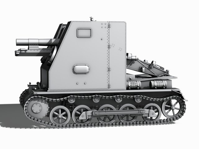panzerkampfwagen 1 panzer 1 collection Modèle 3D in Tank 3DExport
