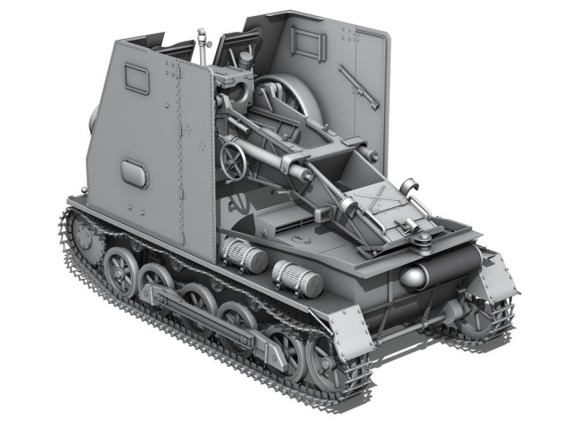 panzerkampfwagen 1 panzer 1 collection Modèle 3D in Tank 3DExport