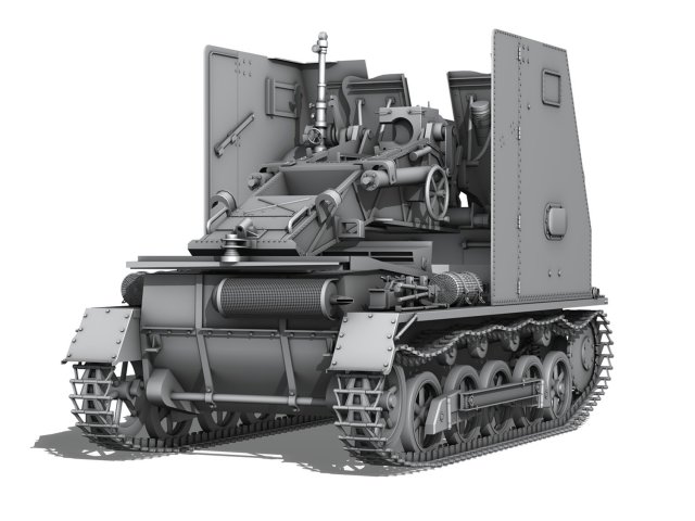 panzerkampfwagen 1 panzer 1 collection Modèle 3D in Tank 3DExport