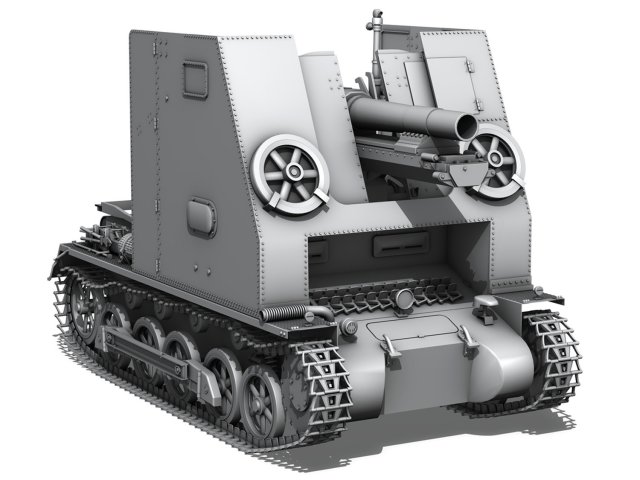 panzerkampfwagen 1 panzer 1 collection 3D Model in Tank 3DExport