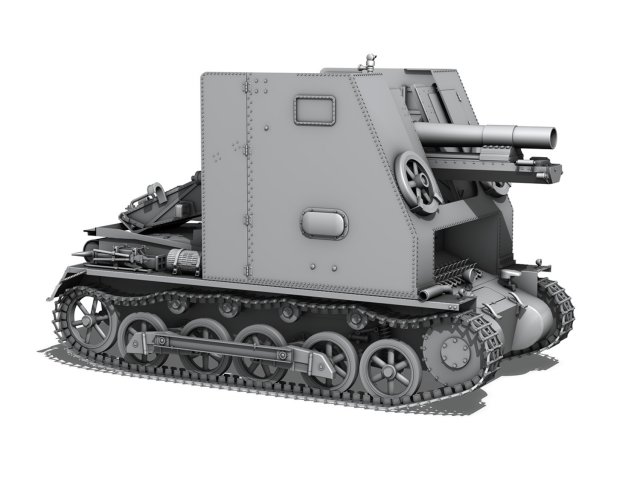 panzerkampfwagen 1 panzer 1 collection Modèle 3D in Tank 3DExport