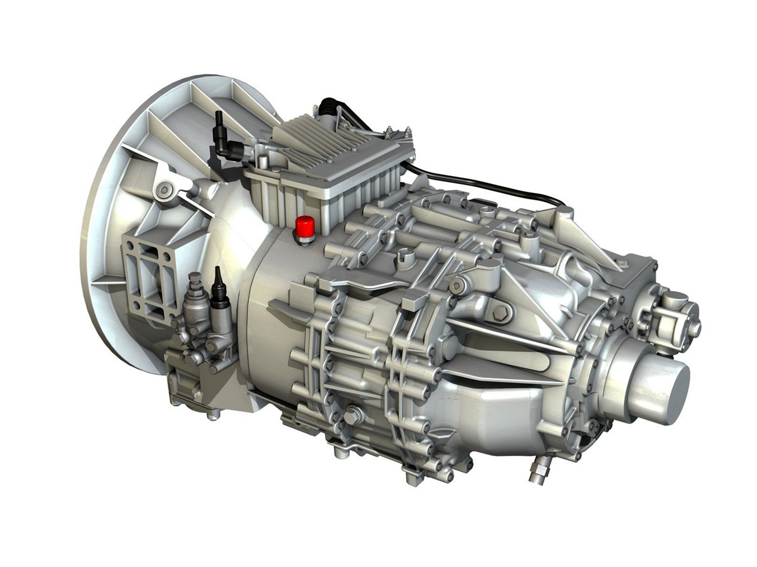 Transmission 3D Model in Parts of auto 3DExport