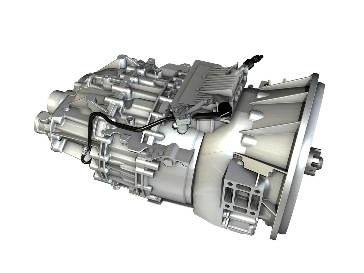 Transmission 3D Model in Parts of auto 3DExport