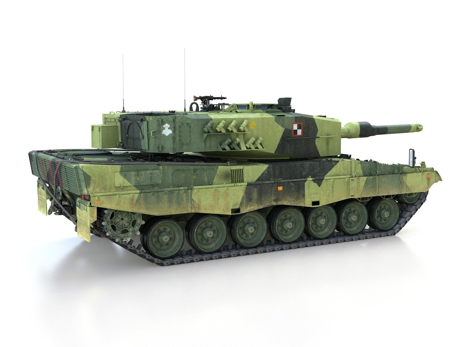 stridsvagn 121 - swedish army 3D-Modell in Panzer 3DExport