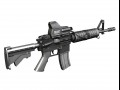 colt m4a1 commando mars CAD in Assault Rifles 3DExport