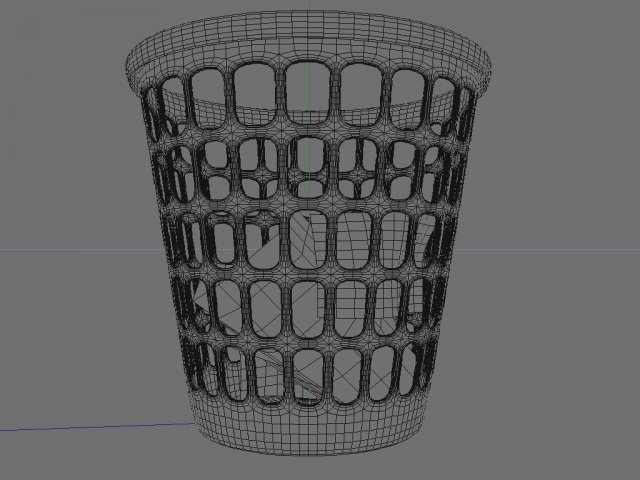 plastic trash bin Free 3D Model in Parts 3DExport