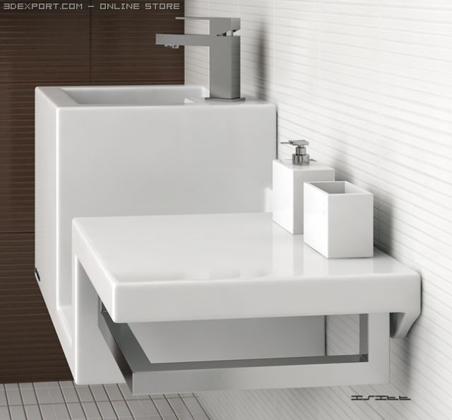 althea plus 100 3D Model in Bathroom 3DExport