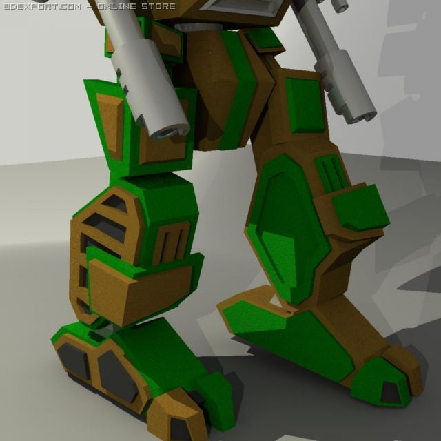 mechwarrior mech blade Modèle 3D in SCI-FI 3DExport