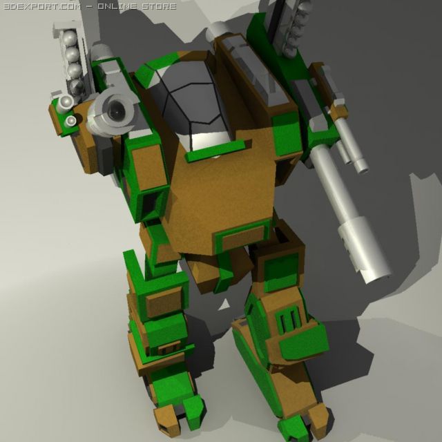 mechwarrior mech blade Modèle 3D in SCI-FI 3DExport