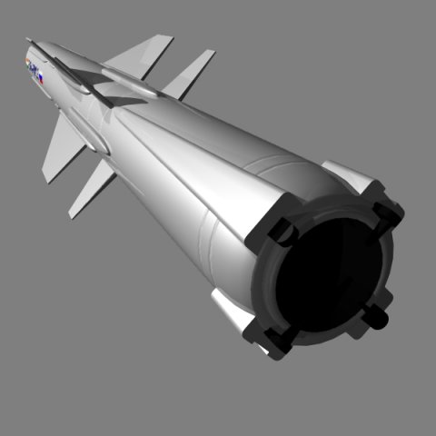 drdo brahmos llcm missile 3D Model in Projectiles 3DExport