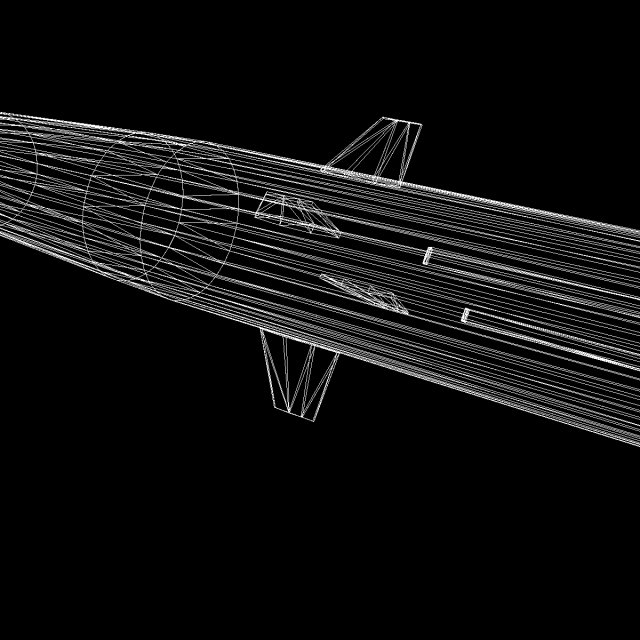 chinese css7 missile 3D Model in Projectiles 3DExport