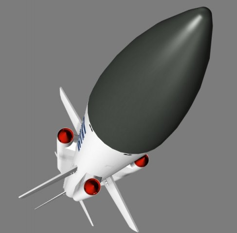 drdo akash sam missile 3D Model in Projectiles 3DExport