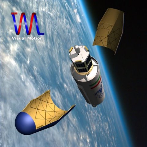 iranian simorgh3 irilv rocket 3D Model in Real Spacecraft 3DExport