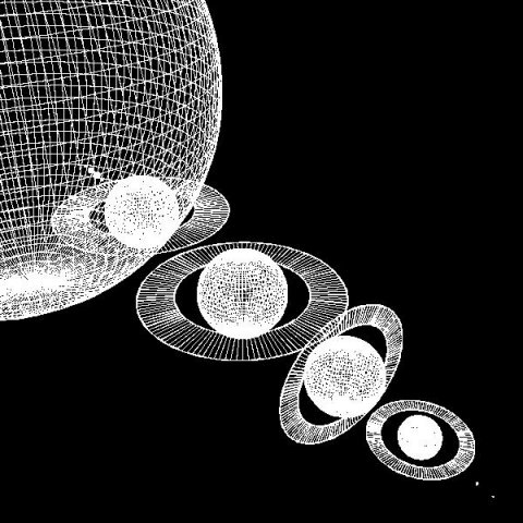 solar system planets sun 3D Model in Planets 3DExport