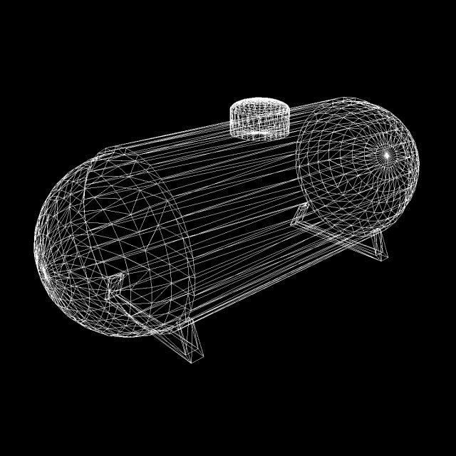 propane tank 3D Model in Parts 3DExport