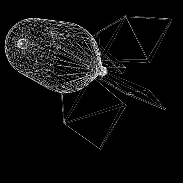 bomb nuke scheme 3D Model in Projectiles 3DExport