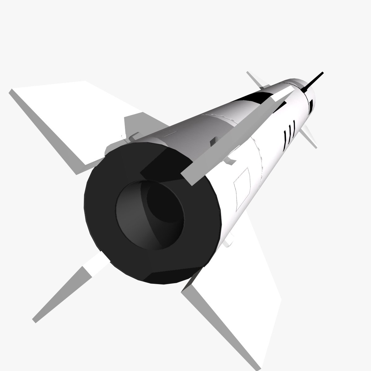 alababil rocket 3D Model in Projectiles 3DExport