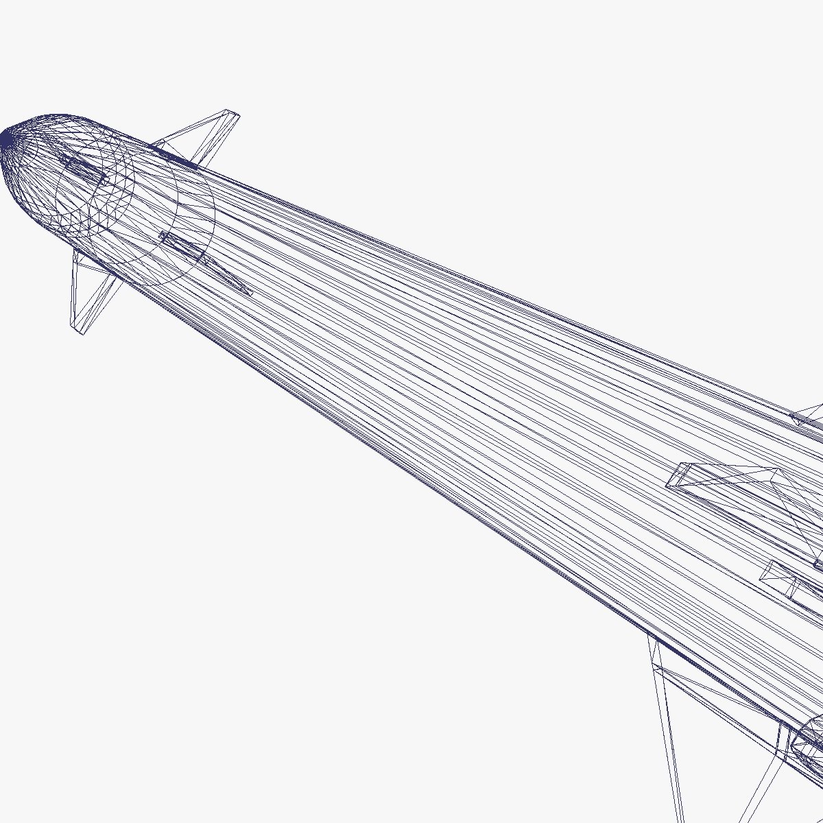 alababil rocket 3D Model in Projectiles 3DExport