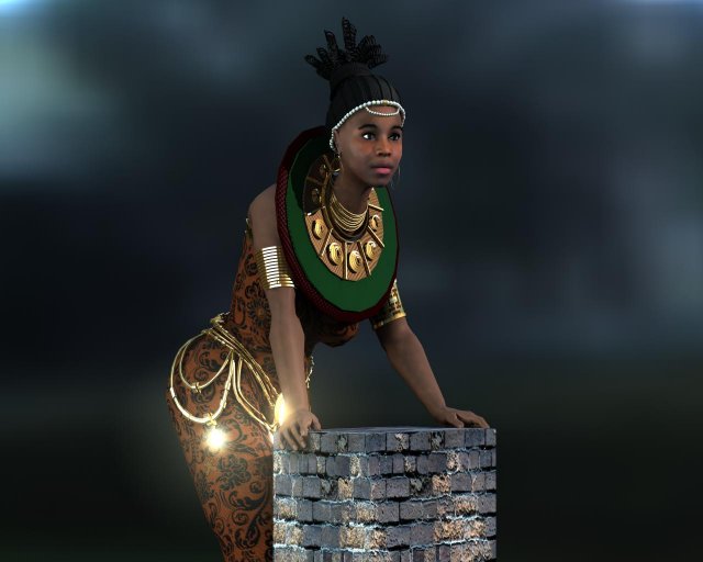 nimbu 3D Model in Woman 3DExport