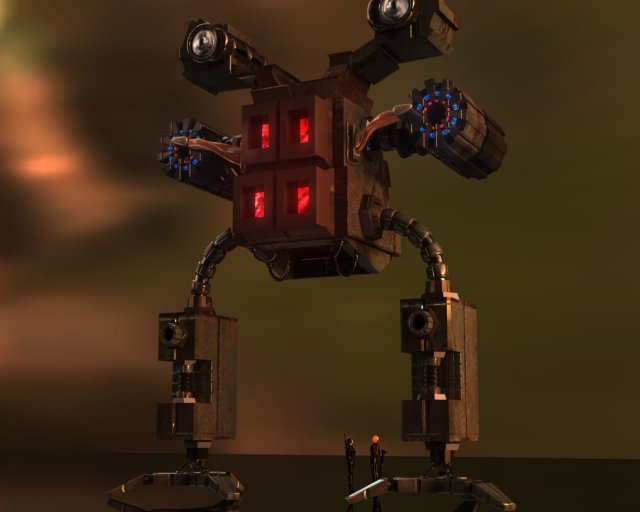 dark ghosts 3D Model in Man 3DExport